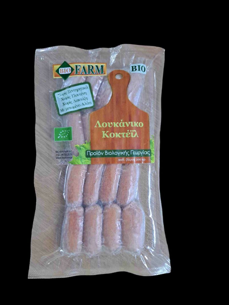 ΛΟΥΚΑΝΙΚΟ ΚΟΚΤΕΪΛ 200g – Biofarm